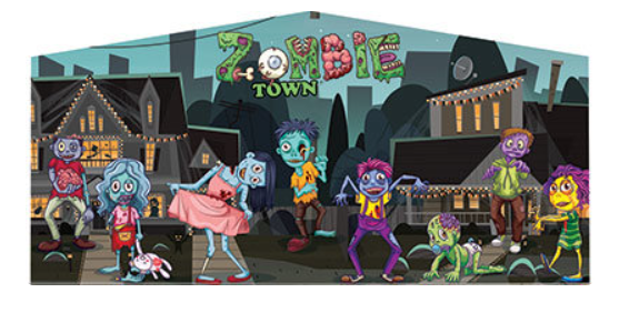 Zombie Town | Too The Moon Bounce Co